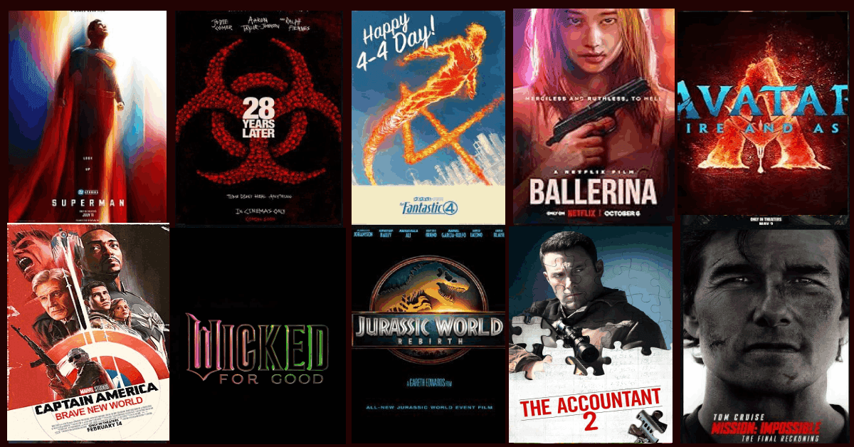 Top 10 Most Anticipated Films Of 2025 In Hollywood